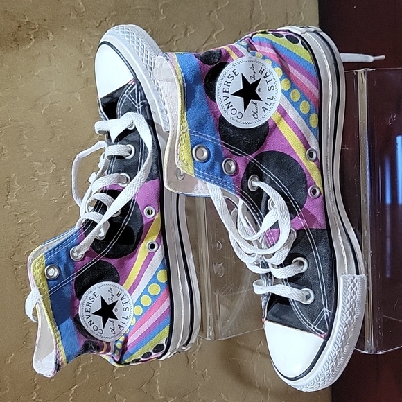Converse | Shoes | Converse All Stars Custom Print Patterns High Tops ...